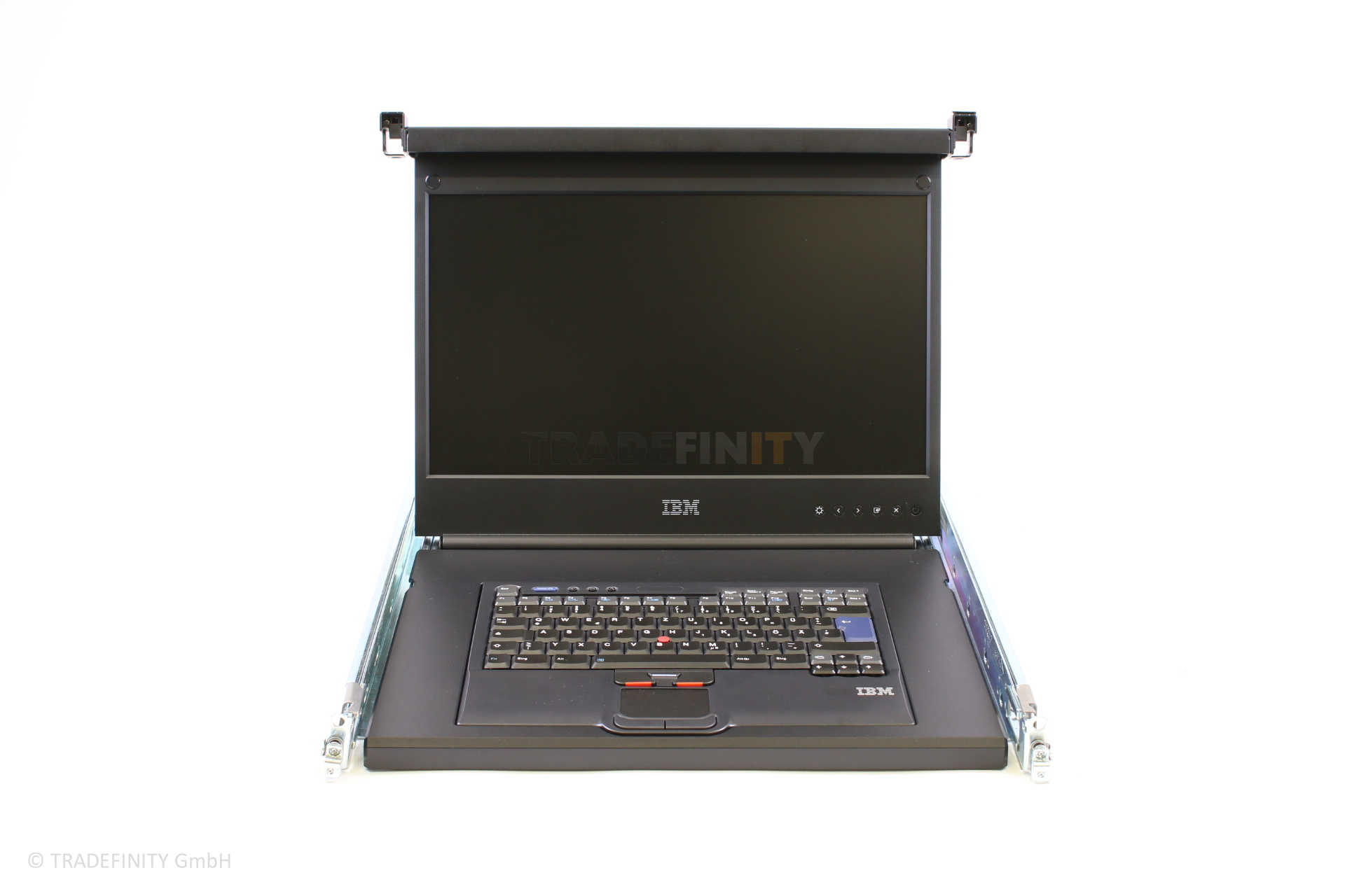 18,5" Rackmounted LCD Flat Panel Console Kit