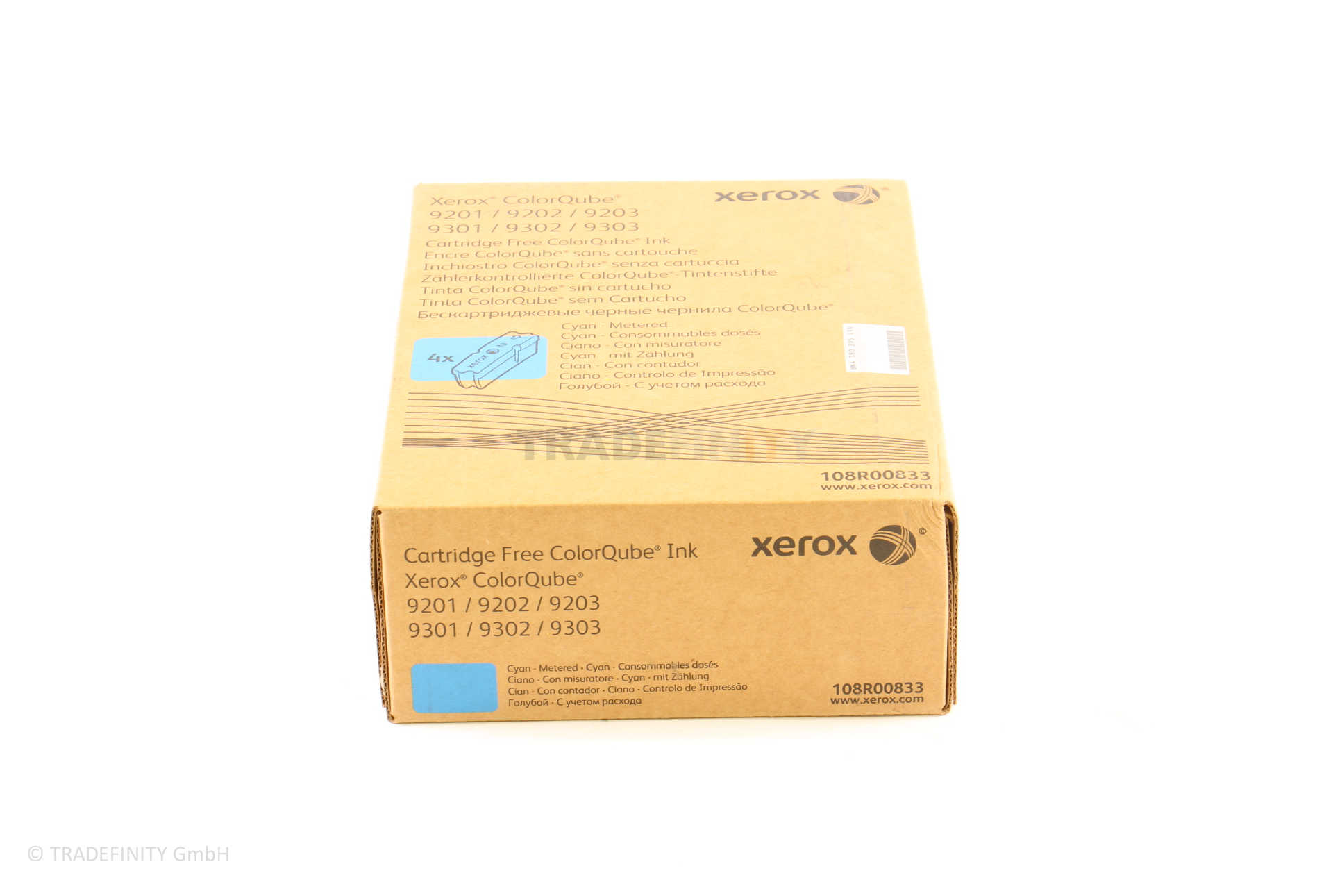 ColorQube 9201/9202/9203 Metered Ink Set (4 x Cyan)